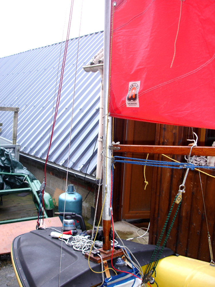 New Reefing System | The Blue Flower